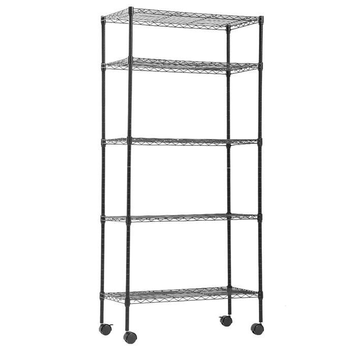 Rebrilliant Konnor 30'' W Steel Height -Adjustable Shelving Unit with ...