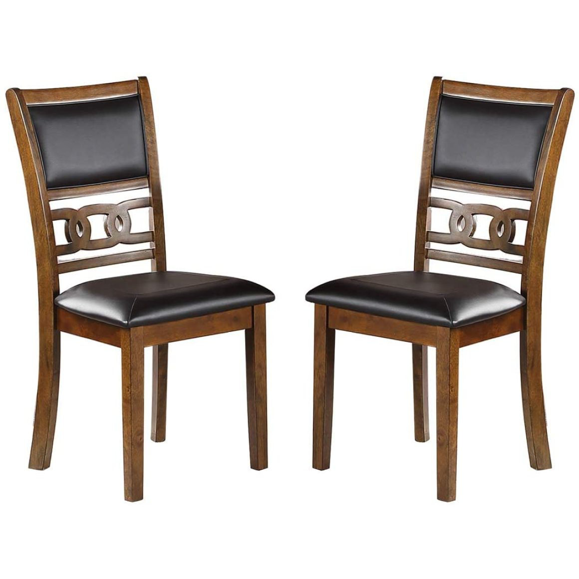 Lark Manor™ Dining Room Furniture Walnut Finish Set Of 2 Side Chairs ...