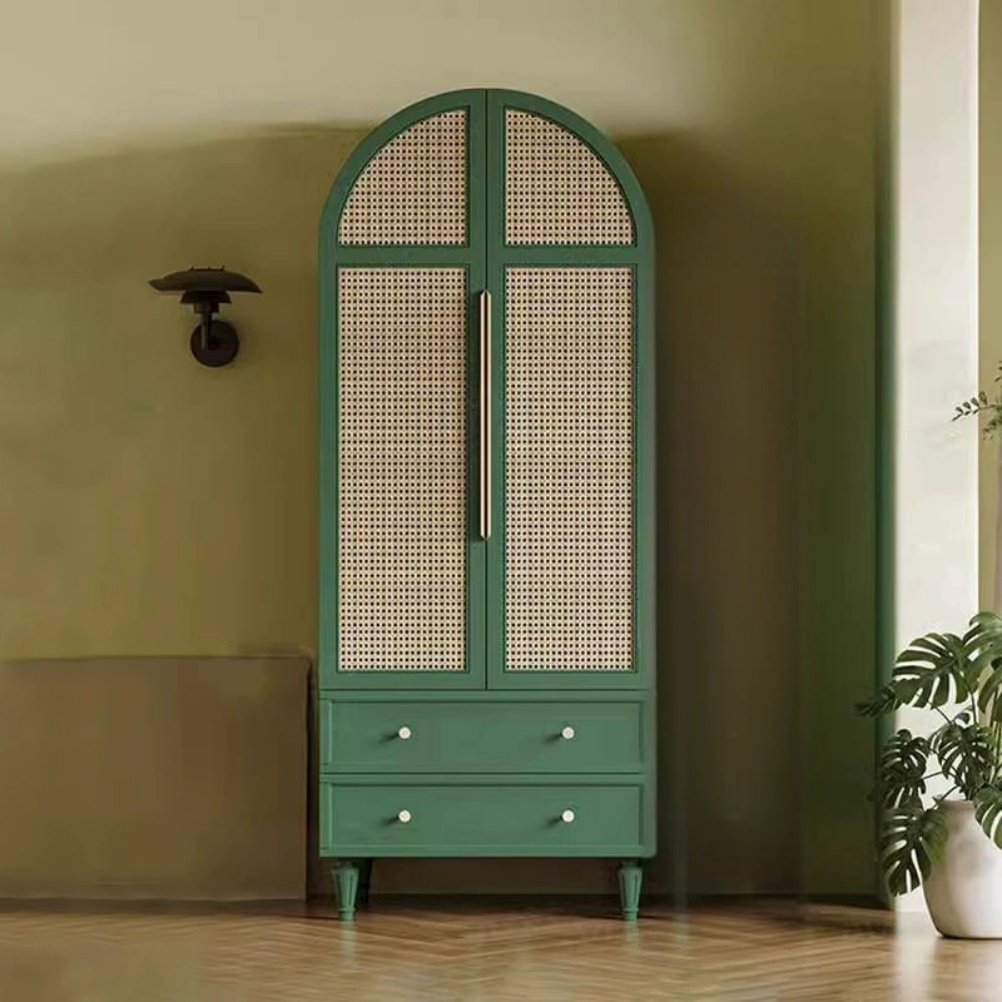 Parttlion Retro Creative Green Wardrobe - Wayfair Canada
