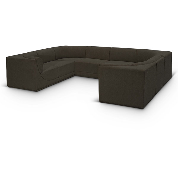 Wrought Studio Izick 8 - Piece Upholstered Sectional | Wayfair