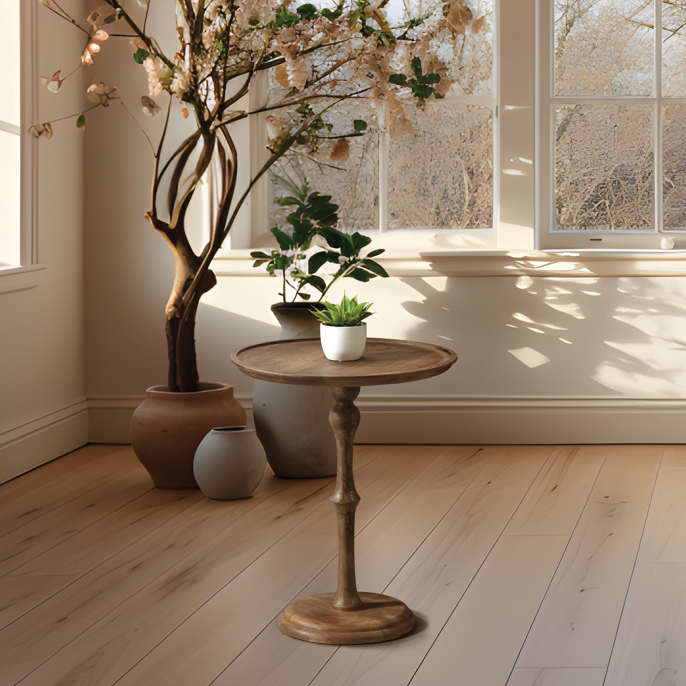 Alcott Hill Edwards Round Side Table | Wayfair