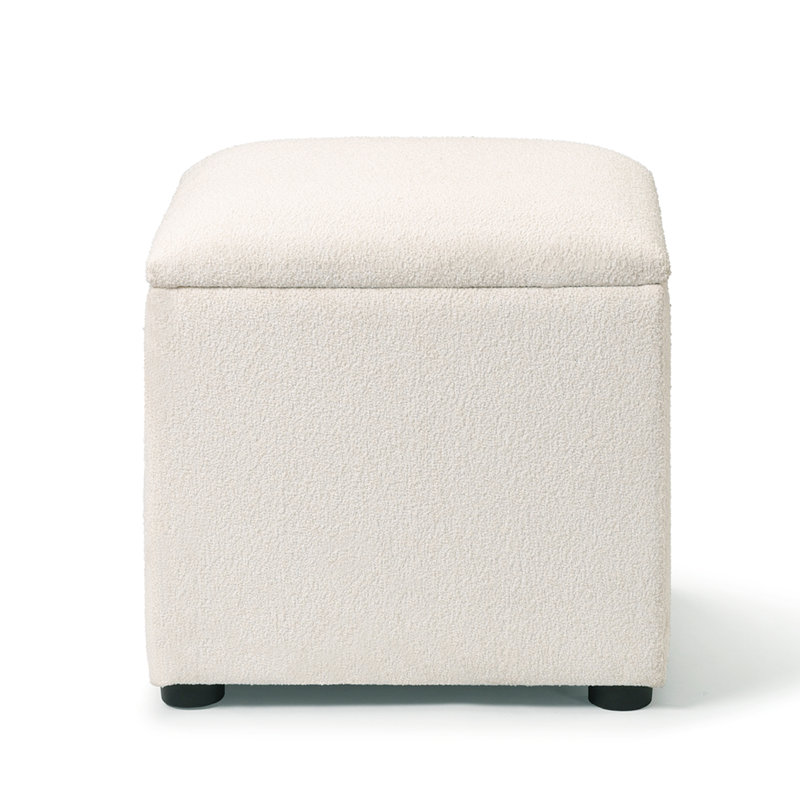 Hokku Designs Subi Boucle Storage Ottoman & Reviews | Wayfair