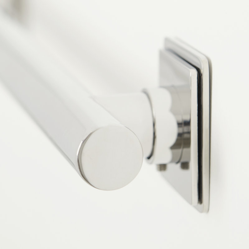 Seachrome Coronado Modern Grab Bar with Square Flanges | Wayfair