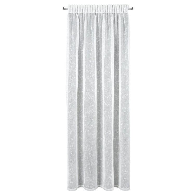 17 Stories Kaymiah Sheer Slot Top Curtain Panel | Wayfair.co.uk