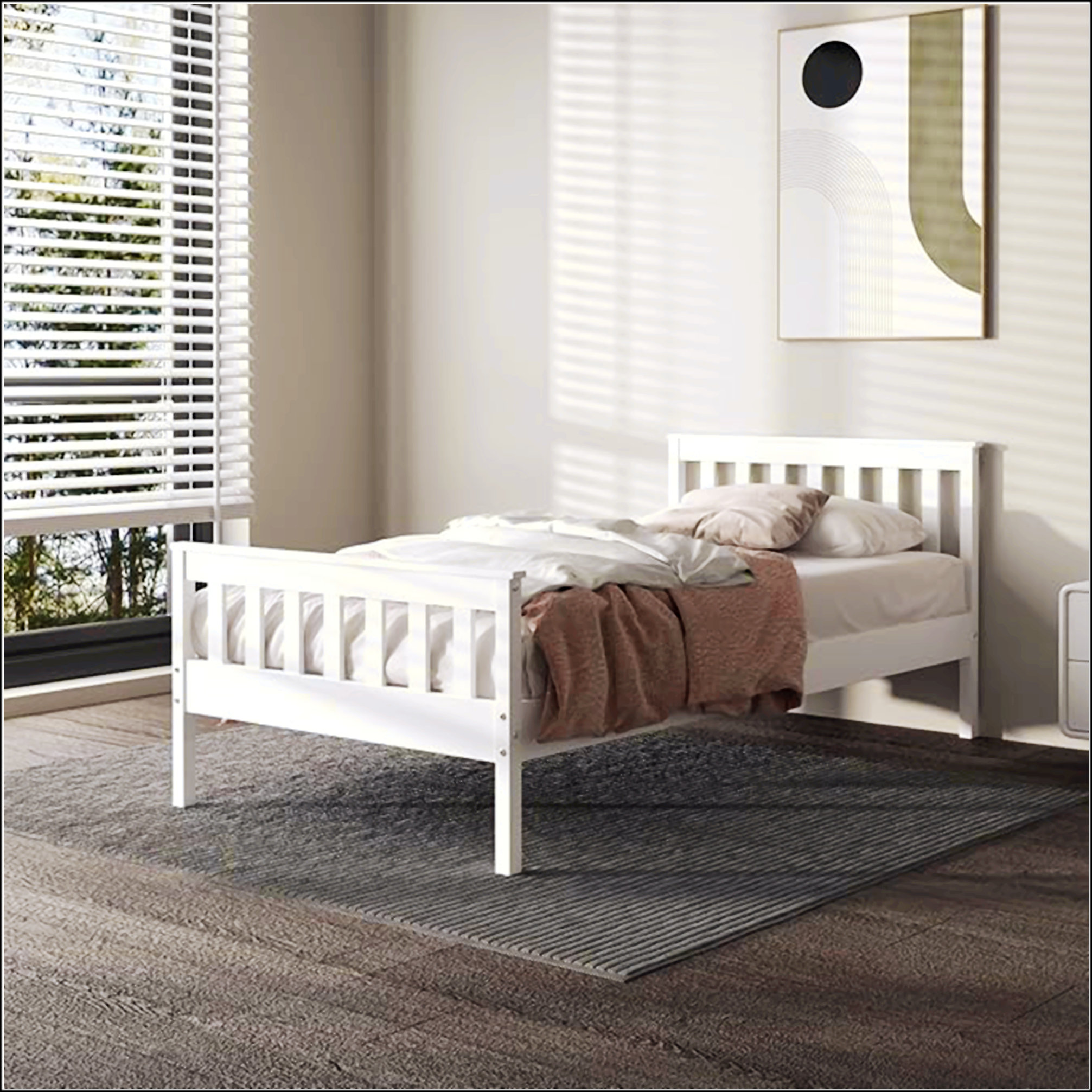 Lark Manor™ Twin Bed Frames With Headboard | Wayfair