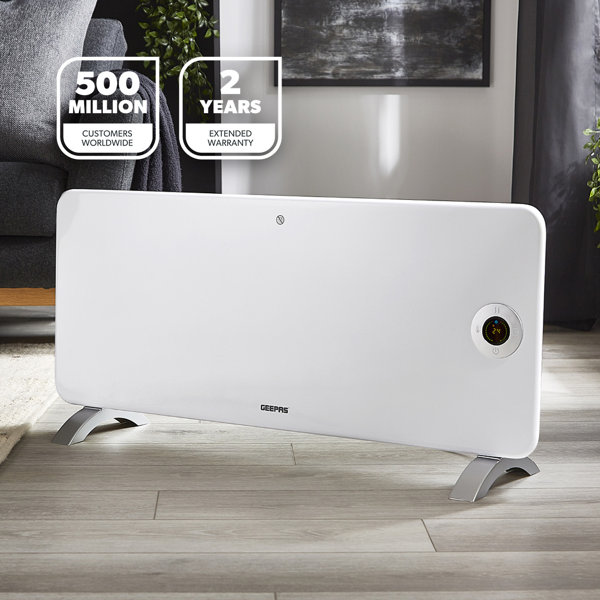 Geepas Electric Smart Panel Heater 2000W | Wall Mounted or Freestanding ...