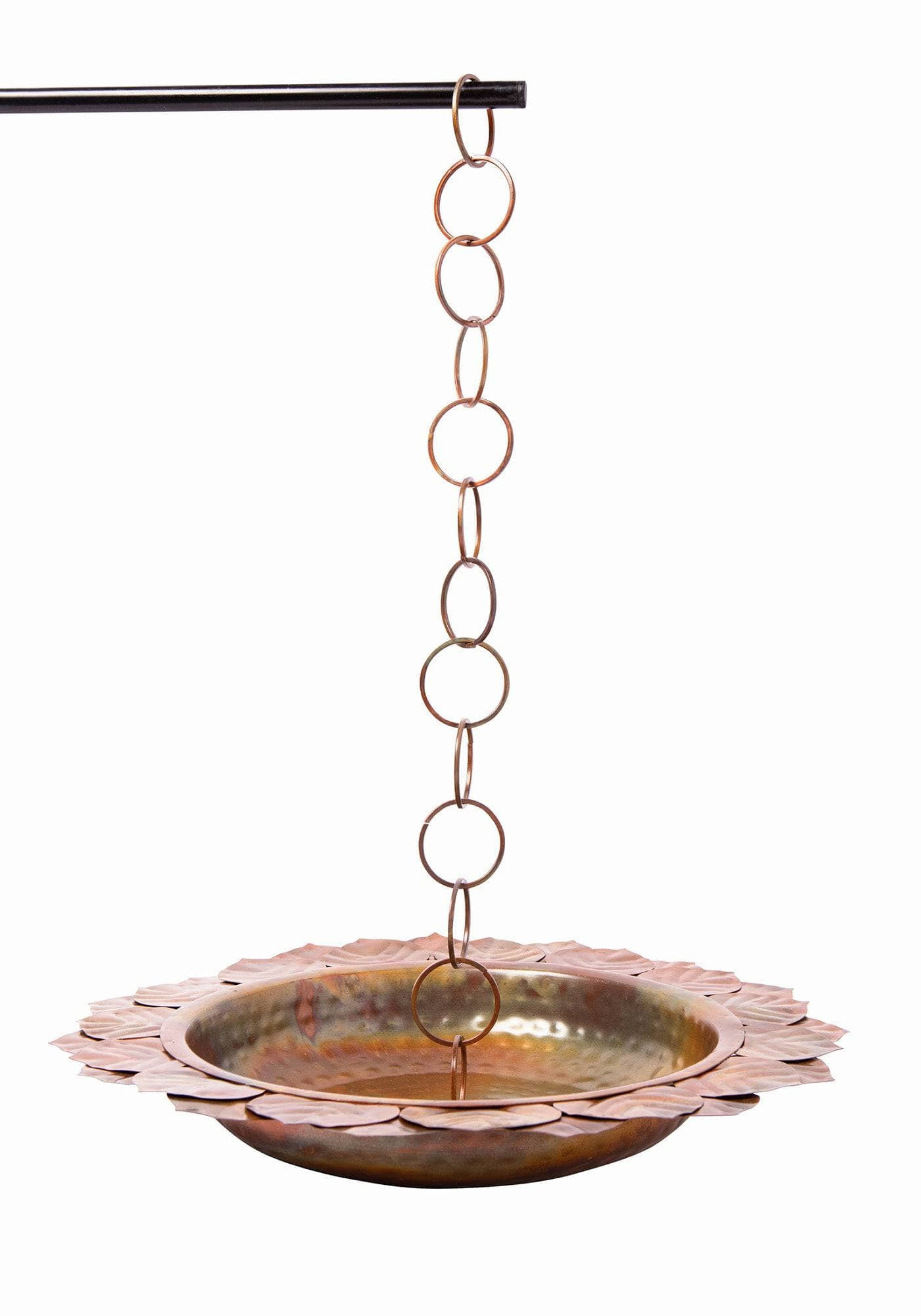 Arlmont & Co. Jassan Flamed Leaf Rain Chain - Wayfair Canada