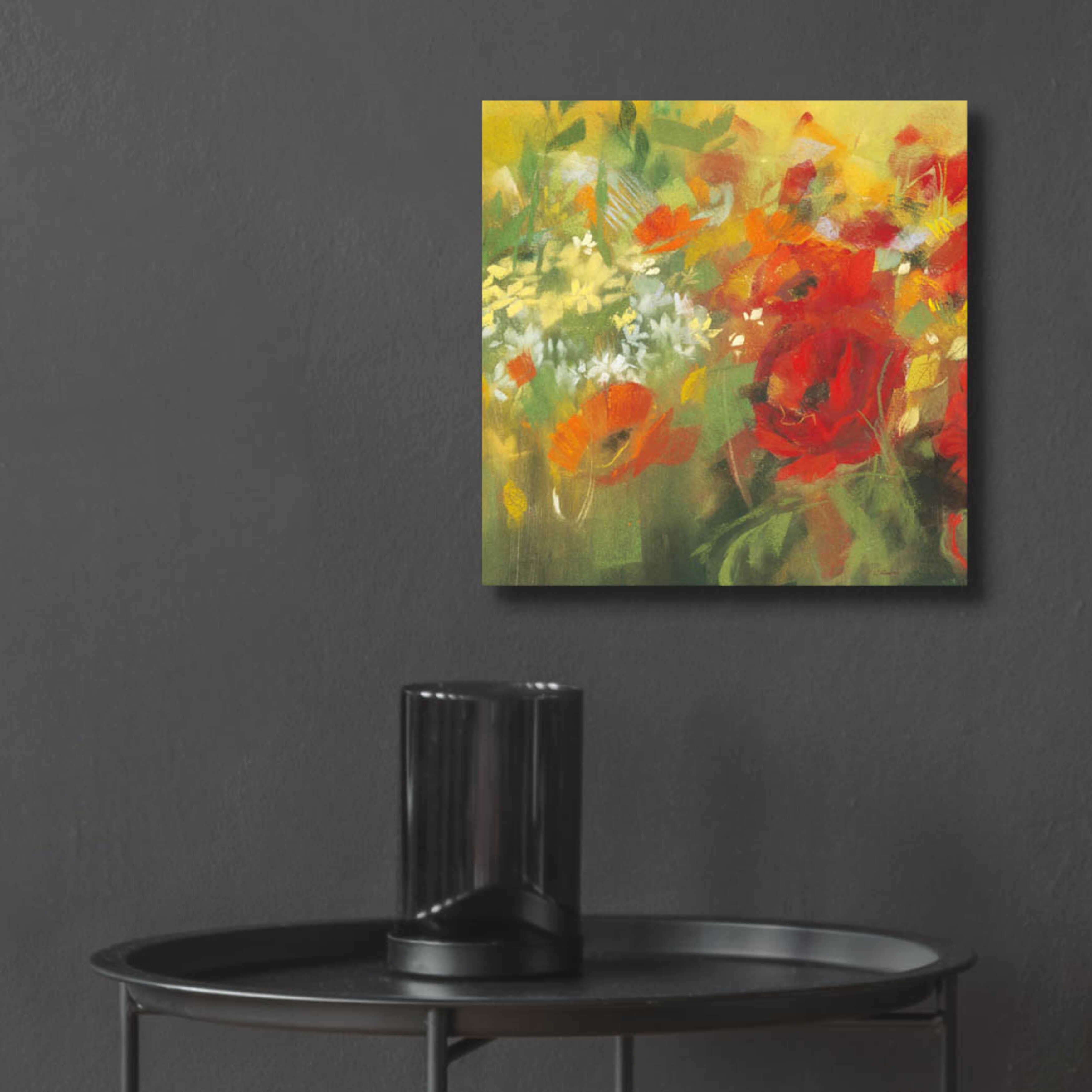 Red Barrel Studio® " Oriental Poppy Field II " by Carol Rowan | Wayfair