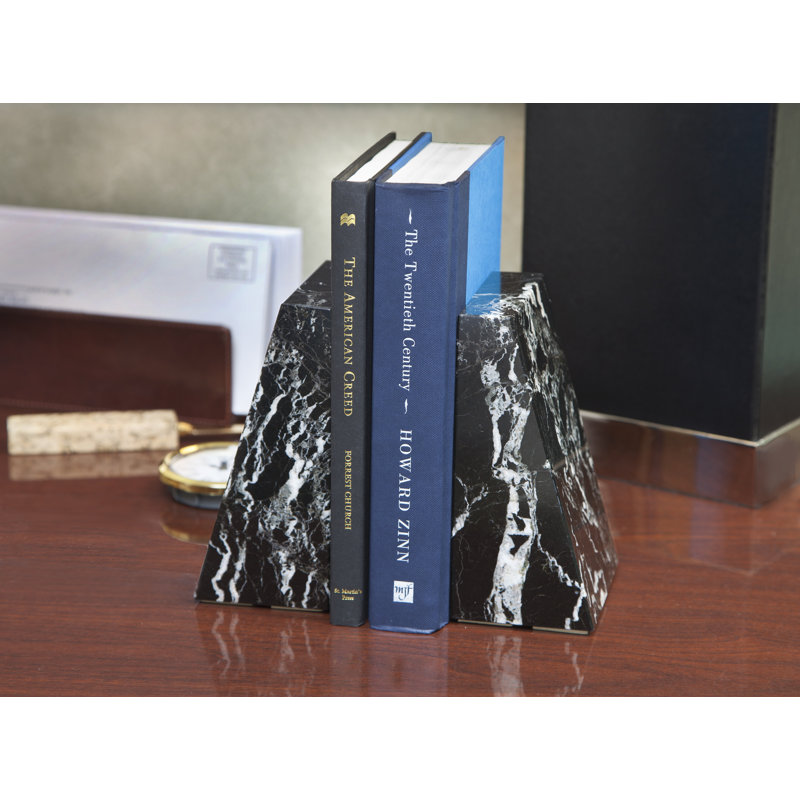 Everly Quinn Zeus Non-skid Bookends & Reviews | Wayfair
