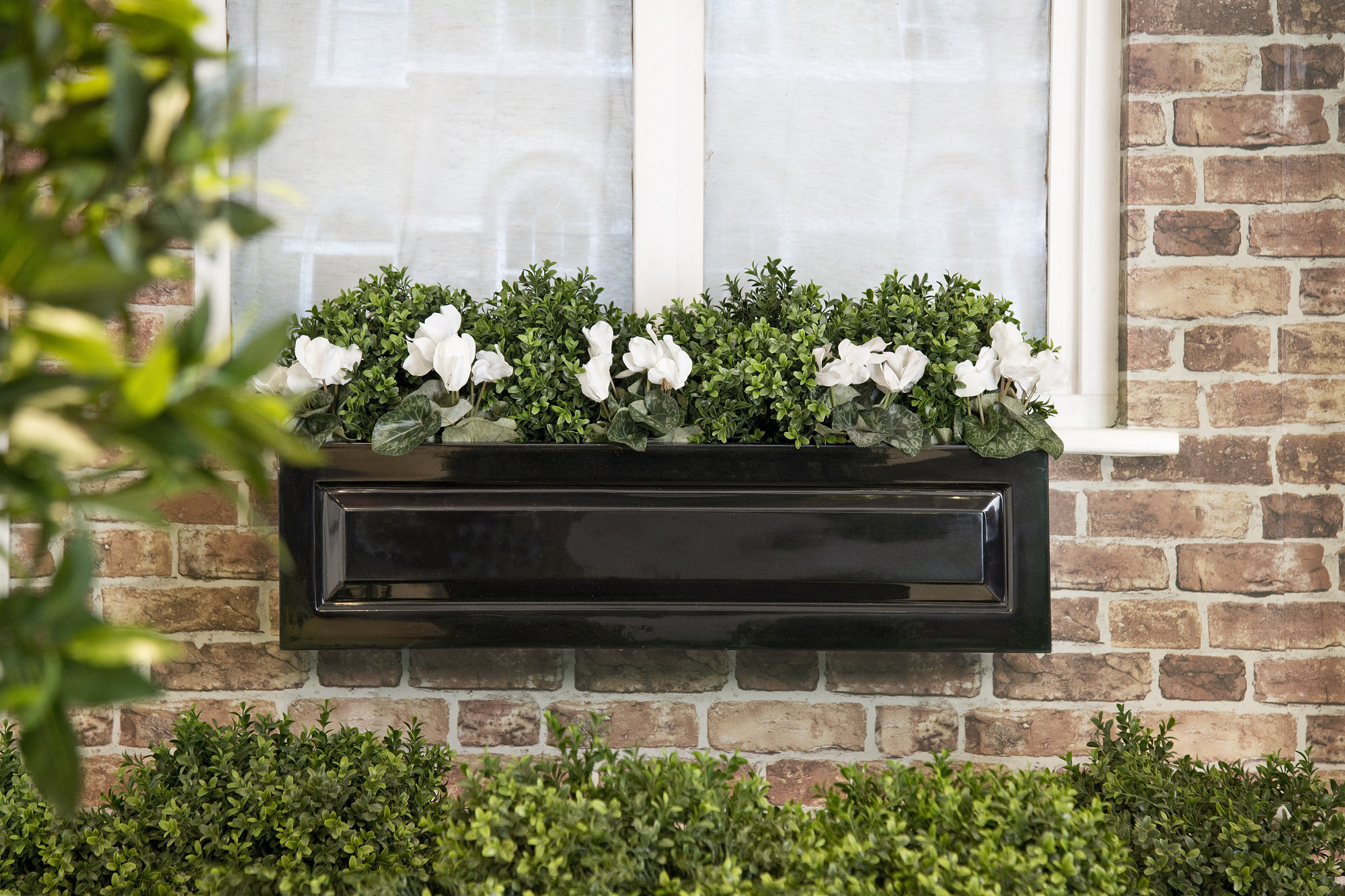 Brayden Studio Haldeman Fiberglass Window Box Planter | Wayfair.co.uk