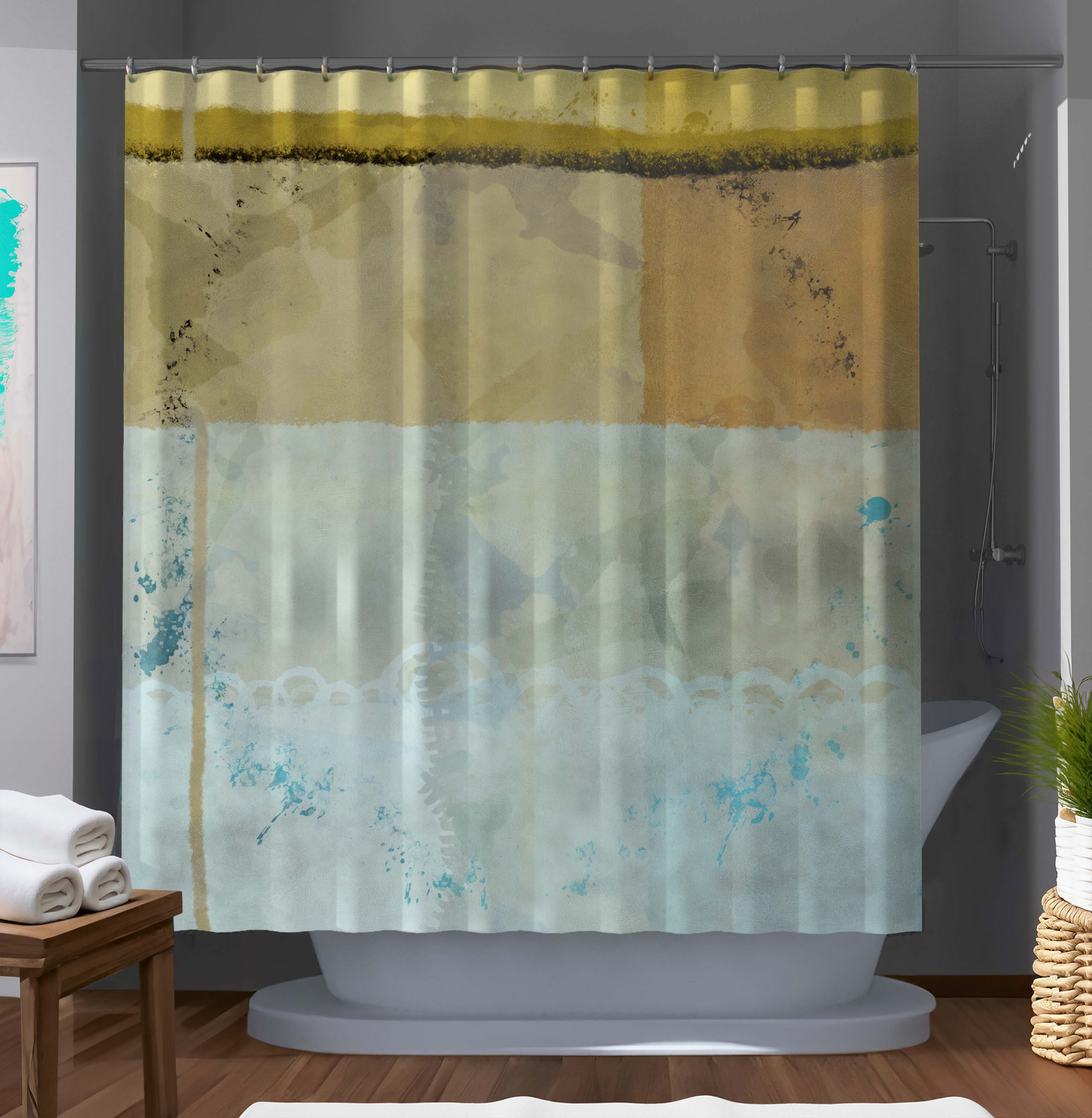 East Urban Home Lochran Shower Curtain | Wayfair