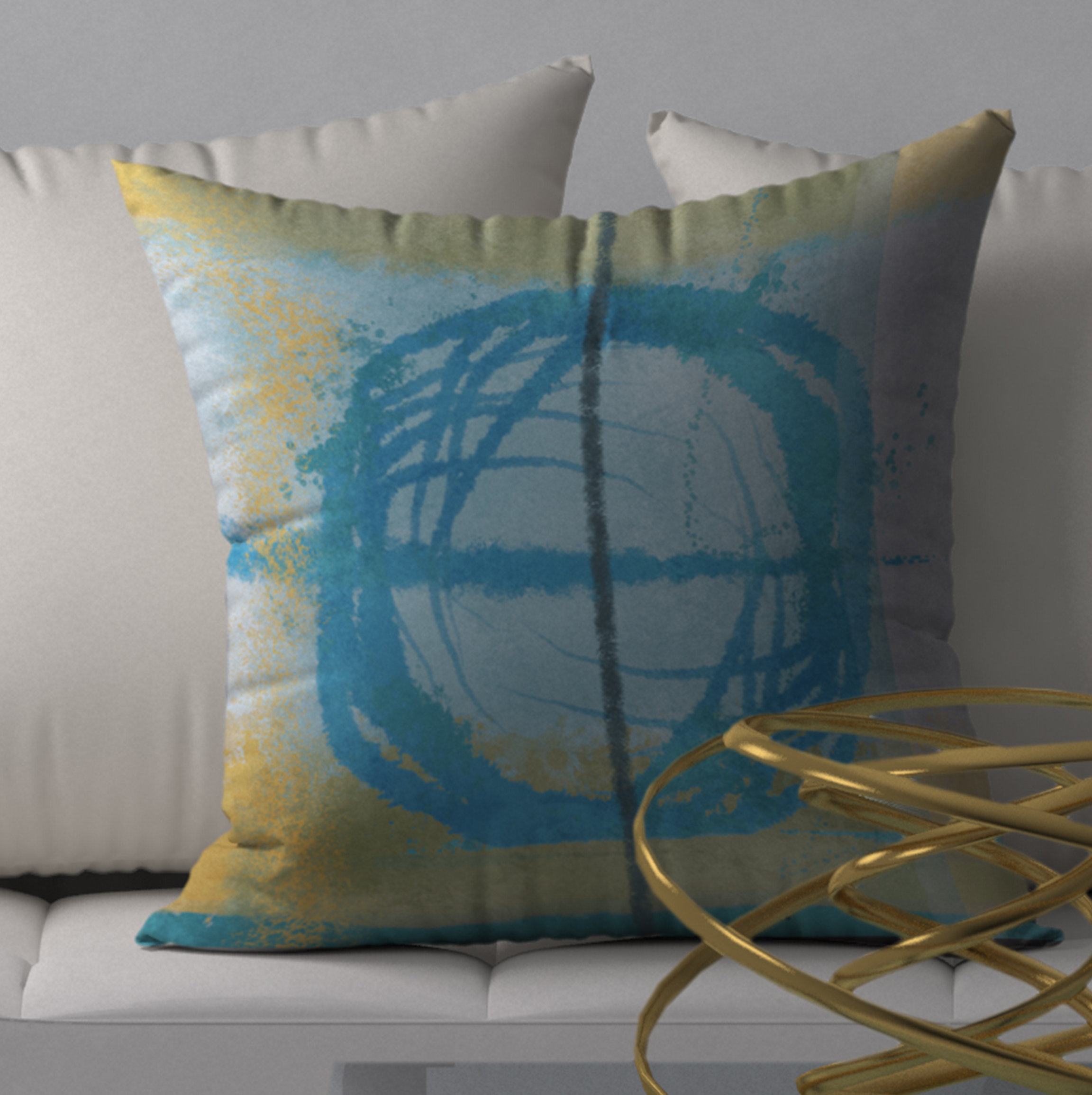 LeRoi Products Power Spectacular Decorative Square Pillow Cover ...