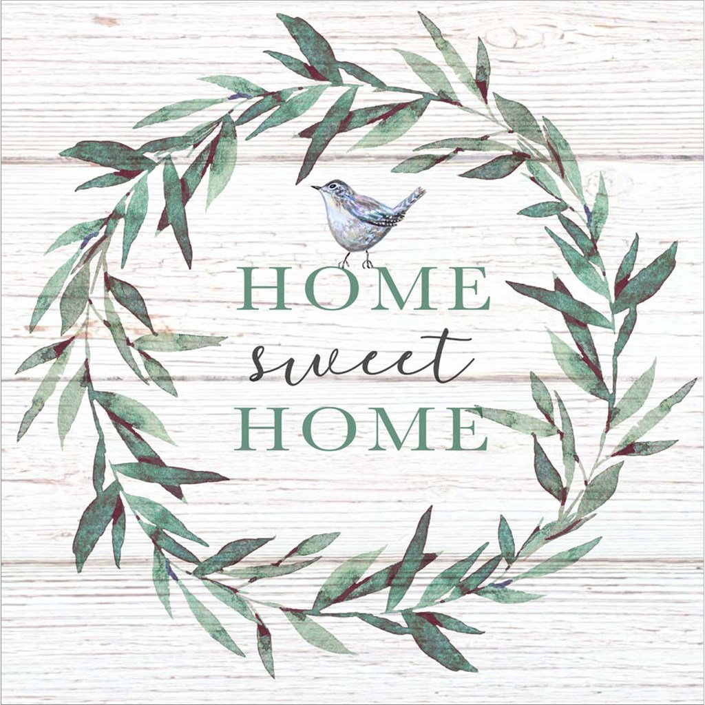 Rosalind Wheeler Home Sweet Home Bird By Elizabeth Tyndall, Canvas Wall ...