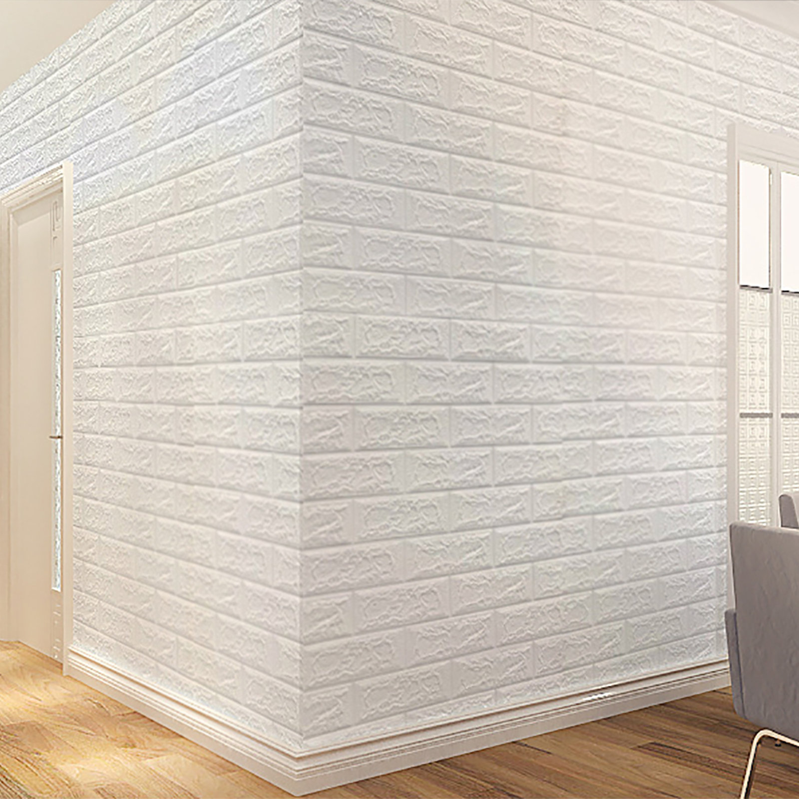 Latitude Run® Northcrest Peel & Stick Brick Wallpaper & Reviews | Wayfair