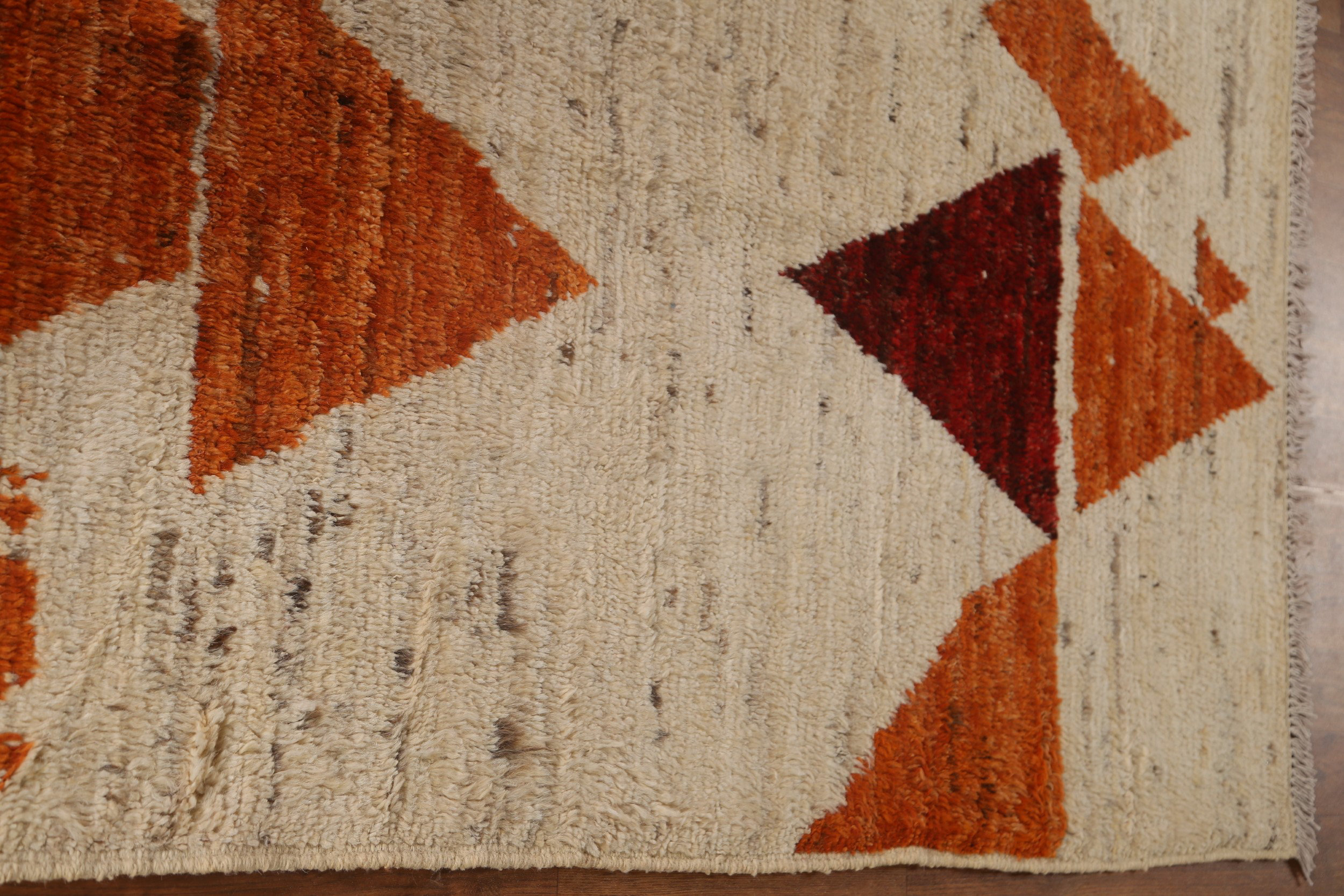 Rugsource Geometric Moroccan Wool Area Rug 7X9 | Wayfair