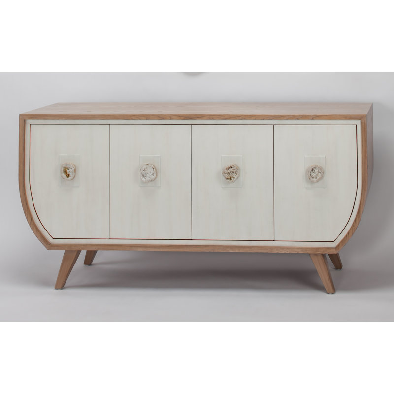 Artmax Oak/White 68" Wide Sideboard | Wayfair
