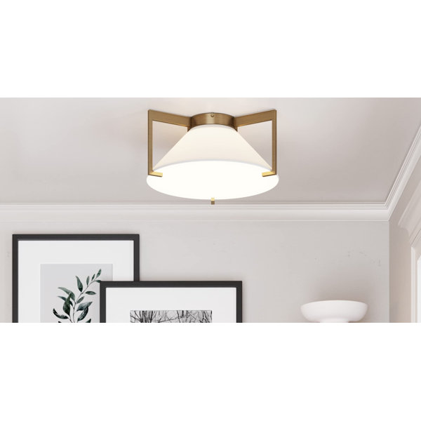 Mercer41 Flush Mount Ceiling Light Fixture, Close To Ceiling Light With ...