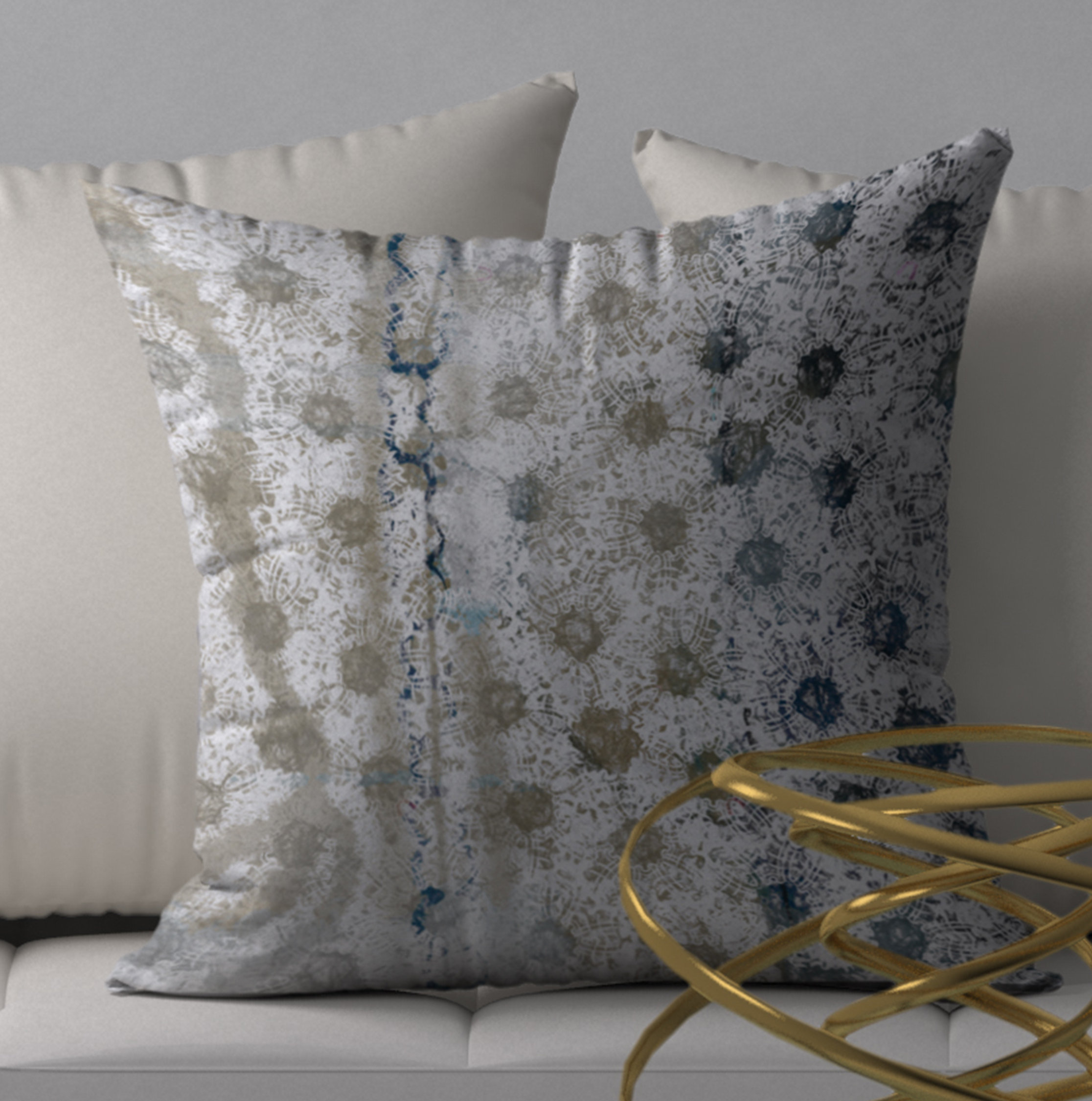 LeRoi Products Alert Singular Square Pillow Cover & Insert | Wayfair