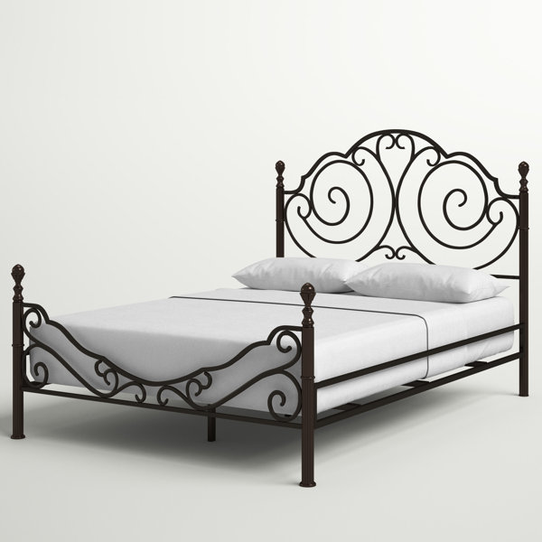 Three Posts™ Mariners Metal Open-Frame Bed & Reviews | Wayfair