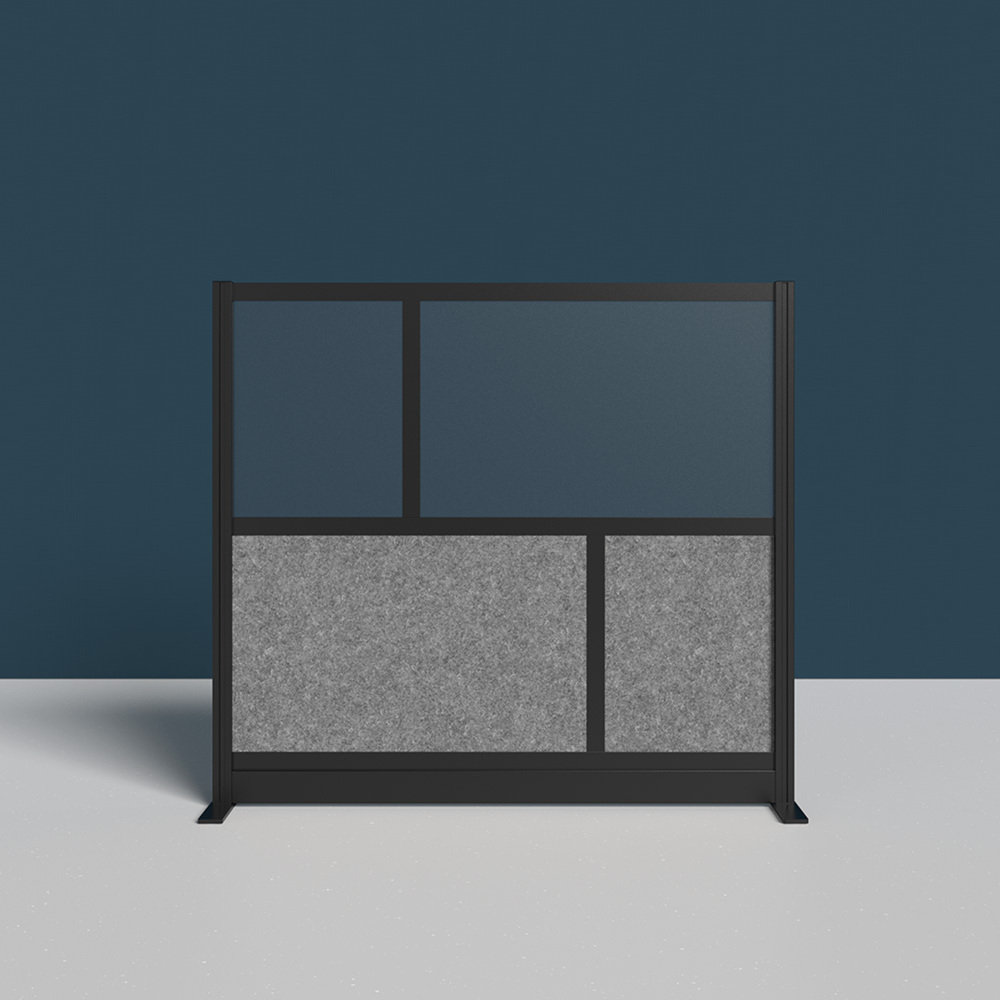 Luxor Harmony Modular Room Divider Wall System - 53" x 48" Starter Wall ...