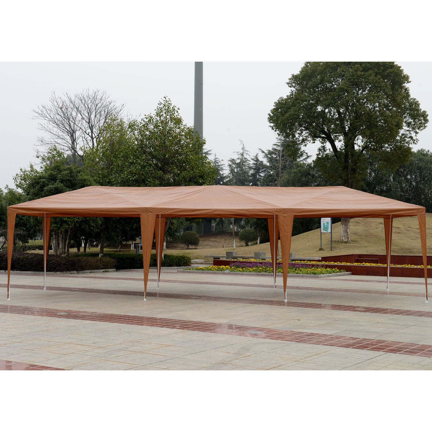 Outsunny 10 Ft. D Steel Party Tent | Wayfair