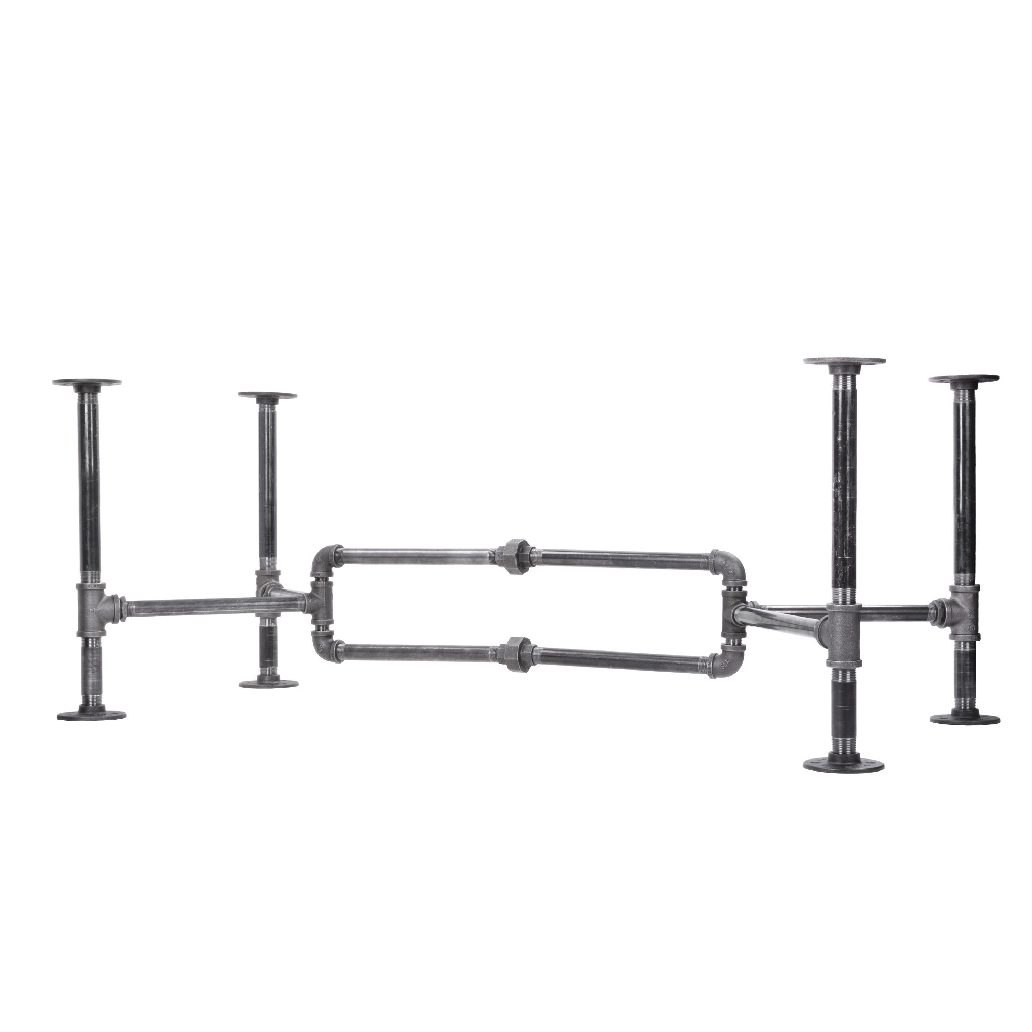 Williston Forge Haerulf Pipe Legs Table Kit | Wayfair