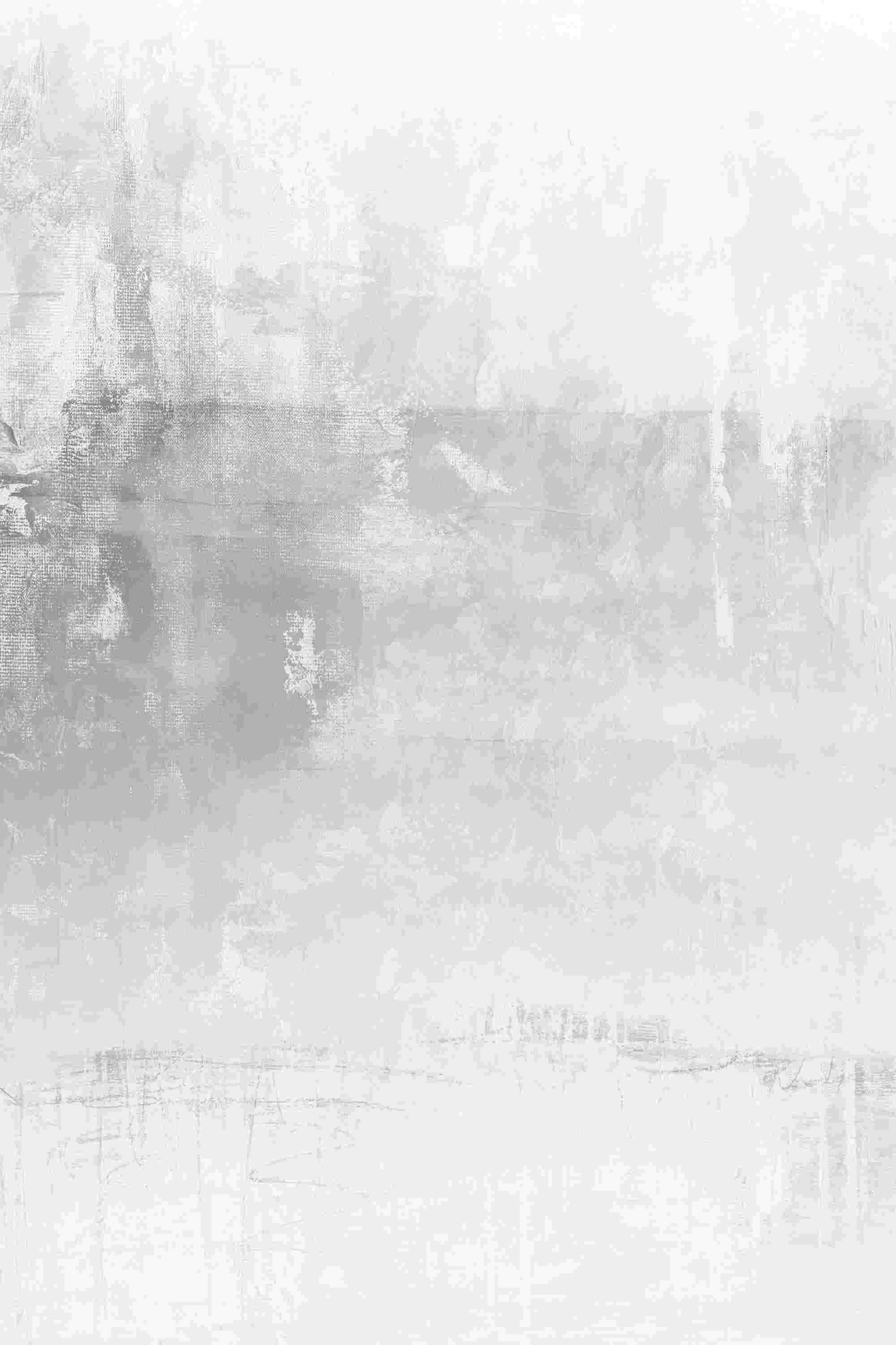 17 Stories Gray Distressed Abstract - Wrapped Canvas Painting | Wayfair