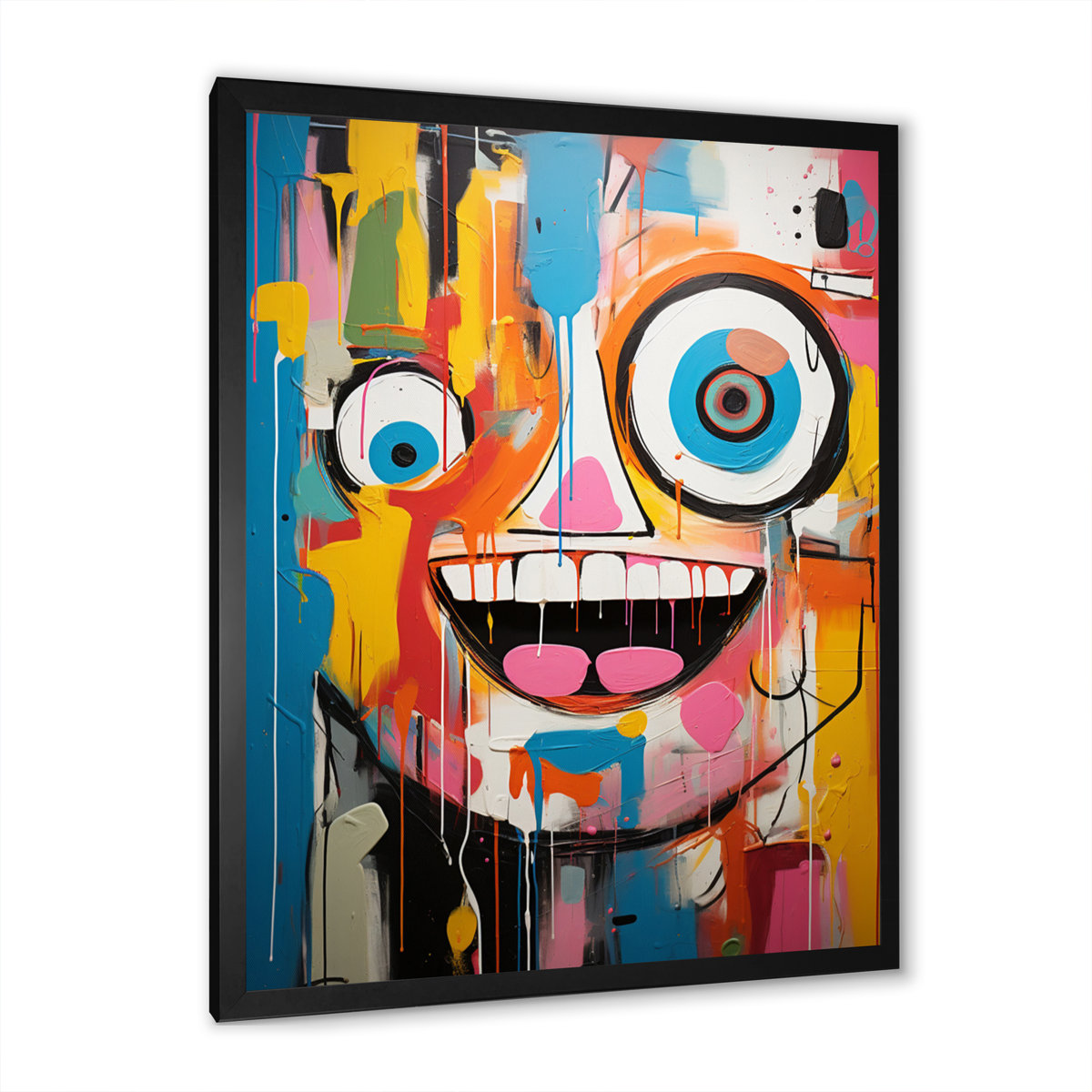 Brayden Studio® Leondra Pop Art Modern Robot V - Print | Wayfair