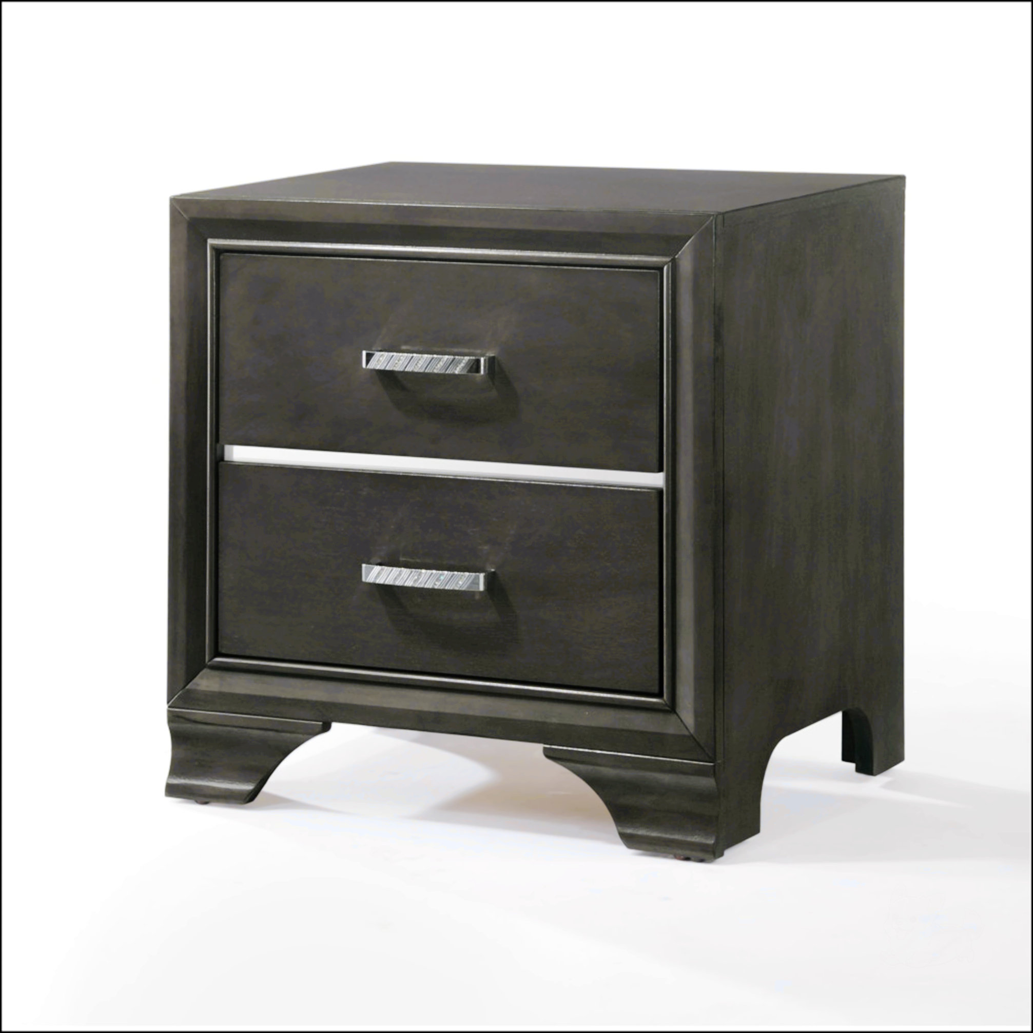 Latitude Run® Stylish And Functional Nightstand With Spacious Drawers ...