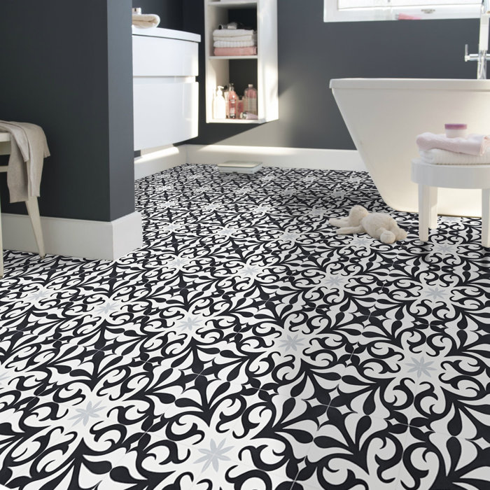 Moroccan Mosaic Tile House Tazarin 8" x 8'' Cement Patterned Wall ...