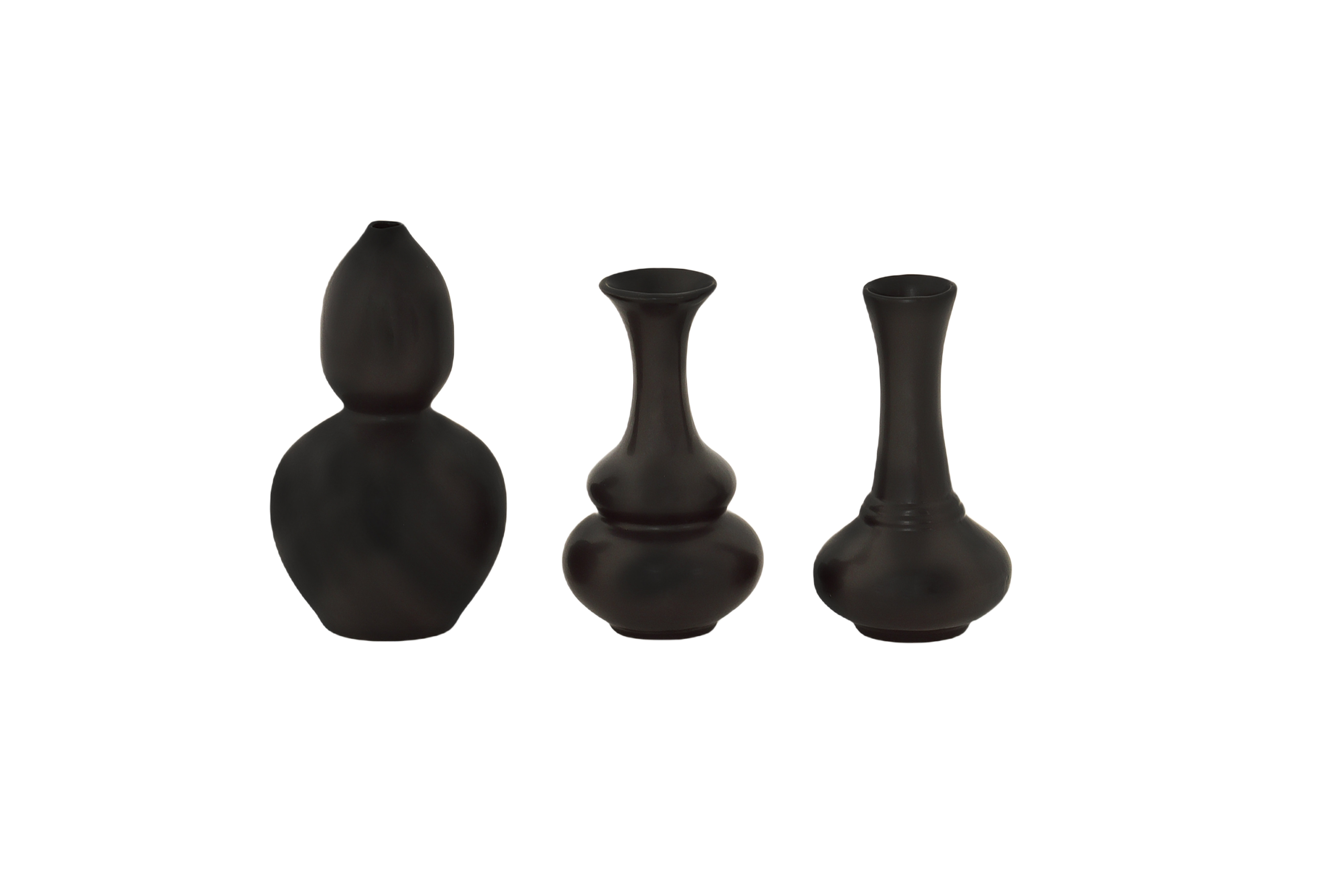 House of Hampton® Ceramic Round Bellied Vase with Trumpet Mouth in ...