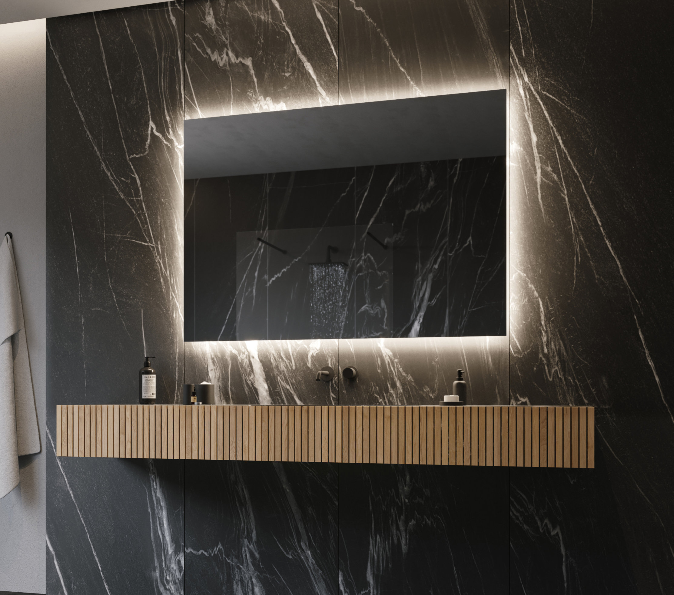 Paris Mirror Original Backlit Vanity Mirror & Reviews | Wayfair