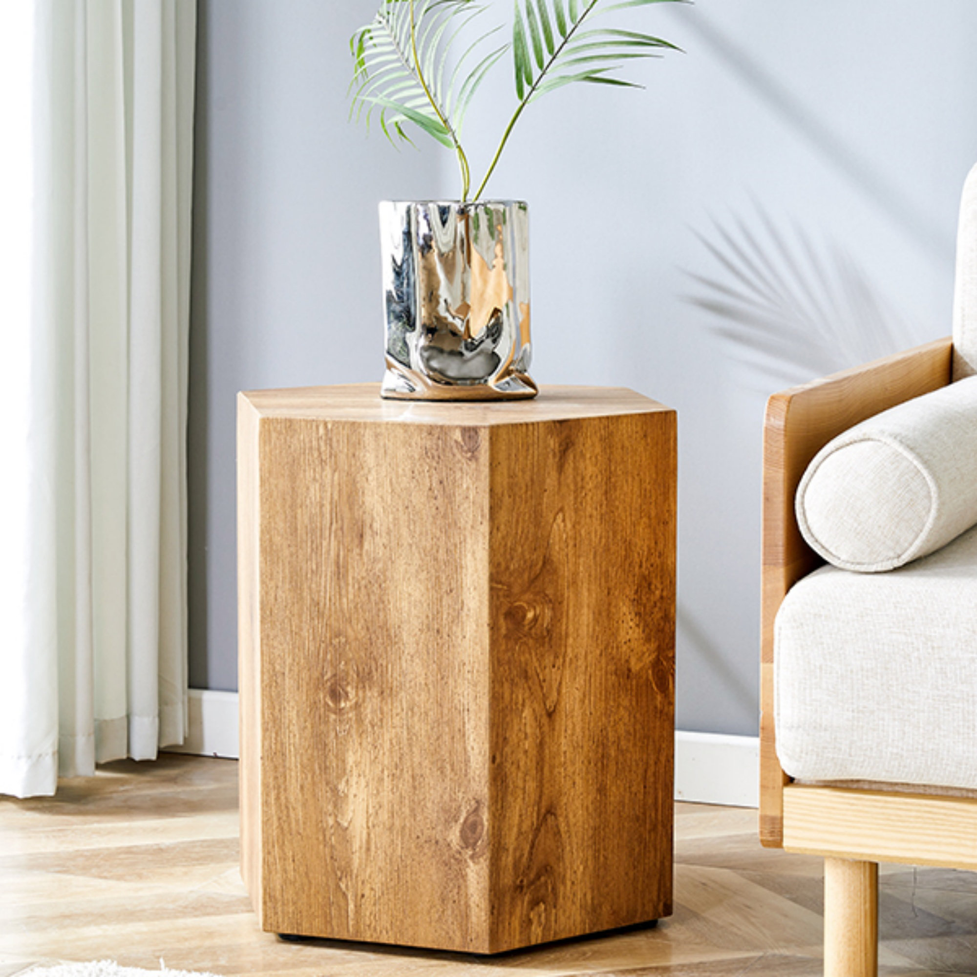 Millwood Pines Modern MDF Coffee Table, With Complex Texture Patterns ...