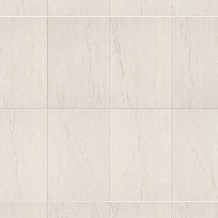 Merola Tile Ferraras Series 8" x 12" Ceramic Marble Look Wall Tile ...