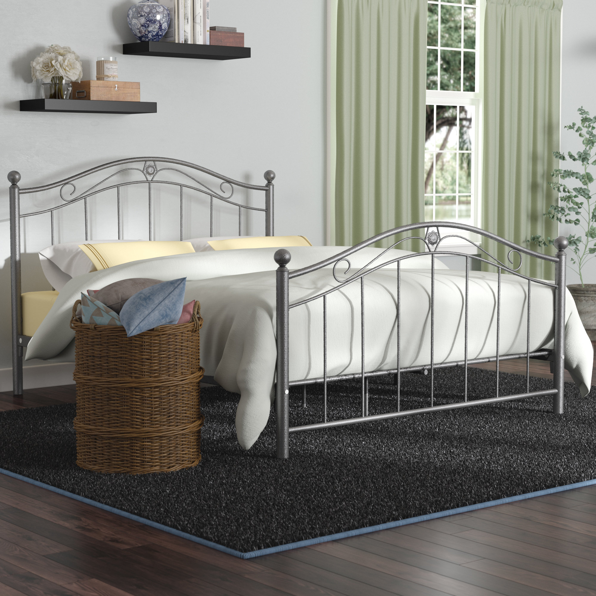Alcott Hill Frankton Low Profile Platform Bed & Reviews - Wayfair Canada