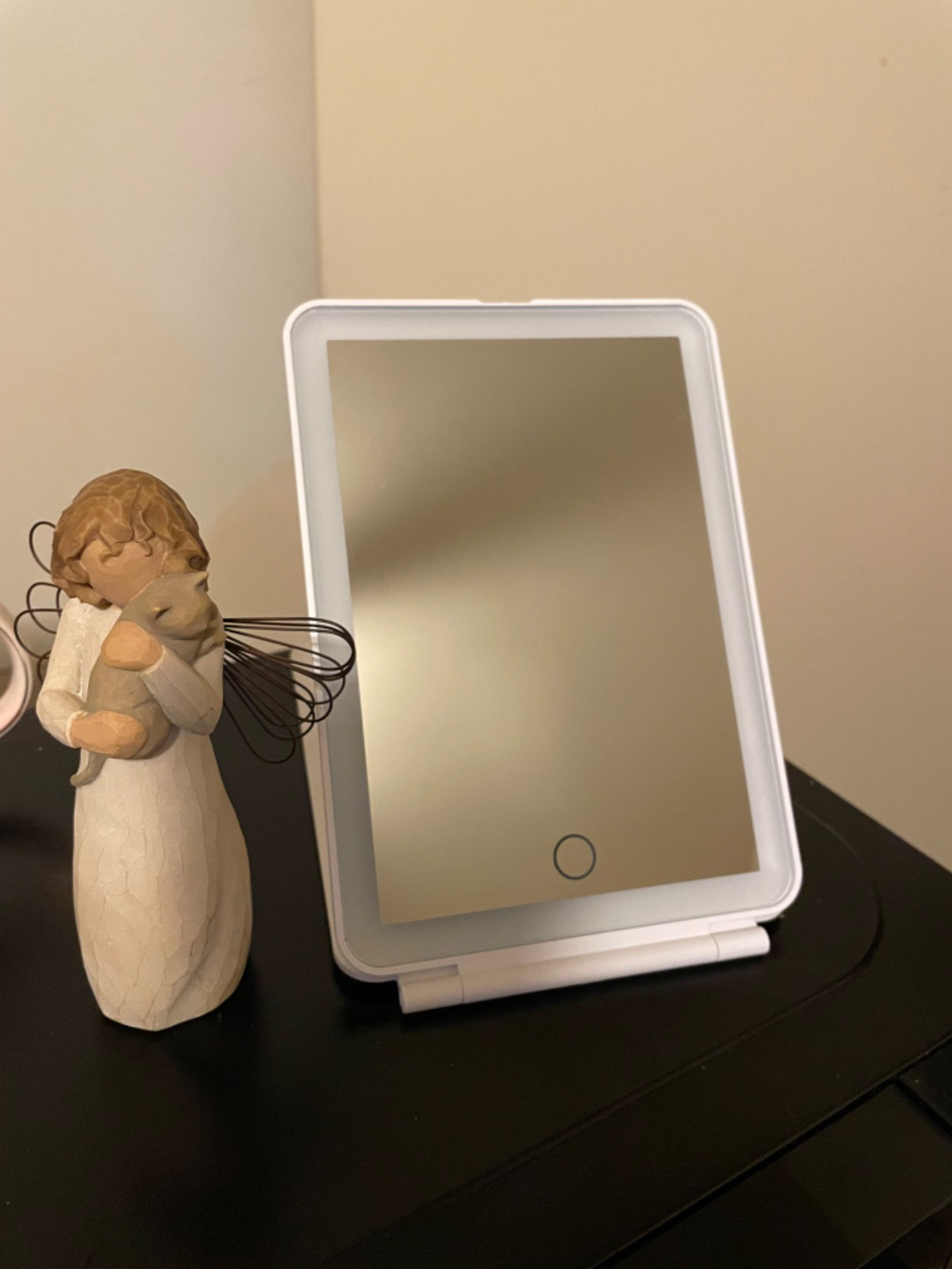 Symple Stuff Rechargeable Travel Makeup Mirror with 72 Led Lights ...