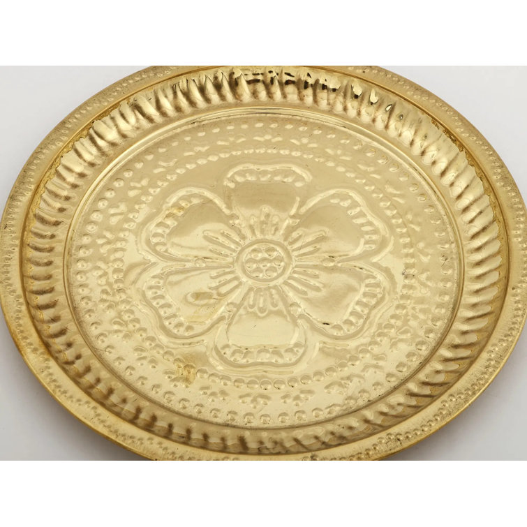 Bungalow Rose Handmade Metal Decorative Plate 1 | Wayfair