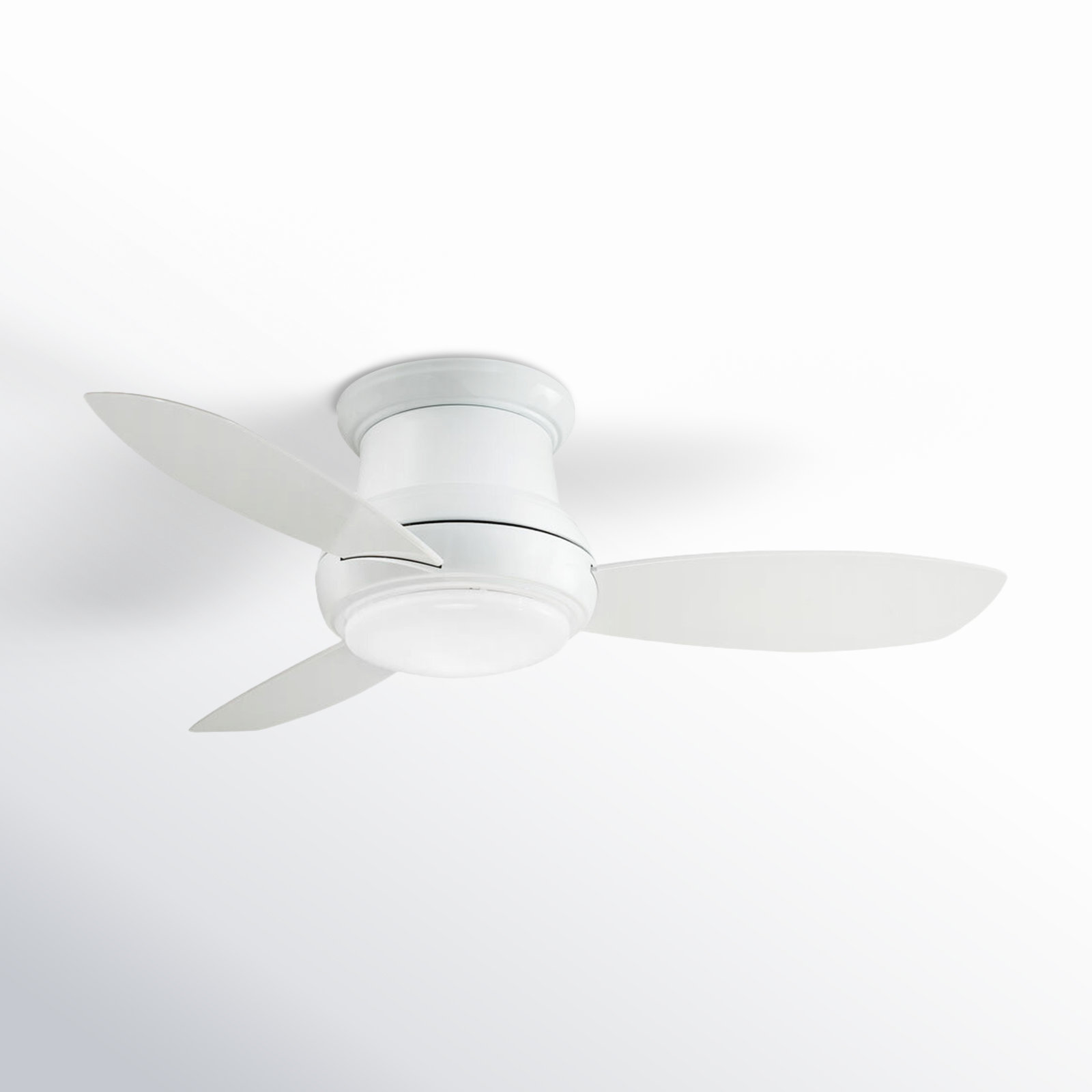 Minka Aire 44" Concept II 3 - Blade LED Propeller Ceiling Fan with ...