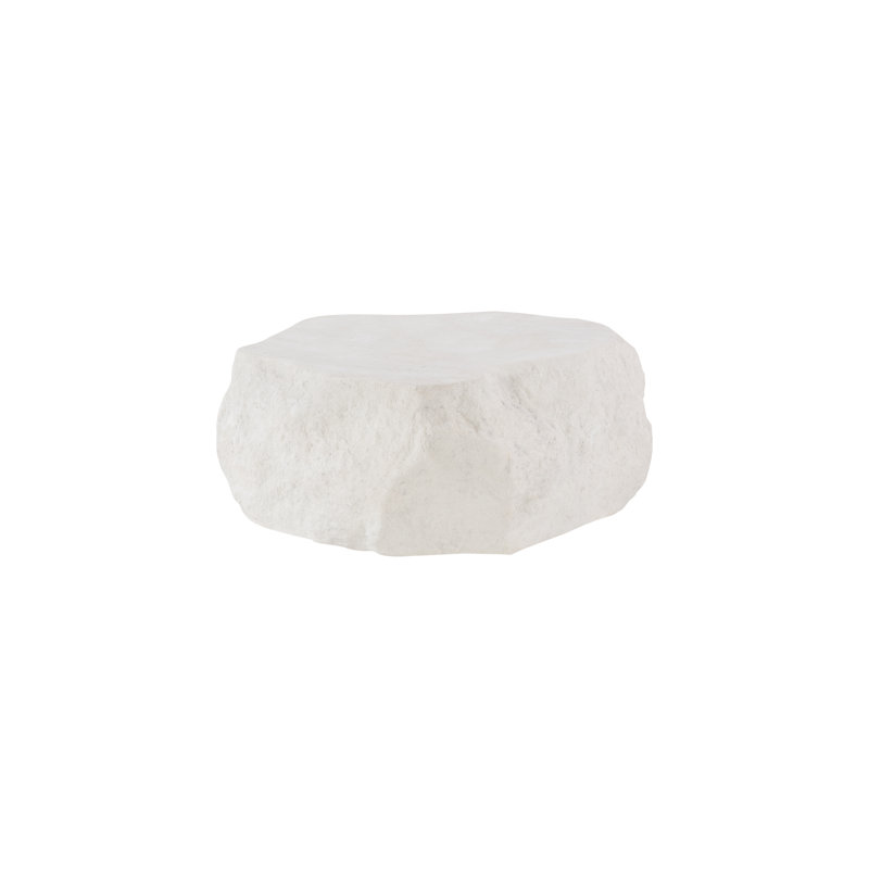 Phillips Collection White Stone Coffee Table, Roman Stone | Wayfair
