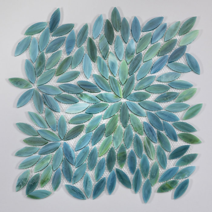 Medici & Co. Jazz 12" x 12" Glass Random Mosaic Wall Tile & Reviews ...