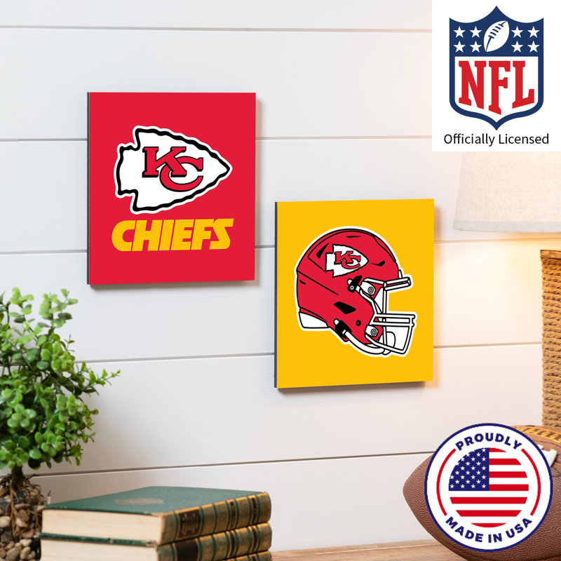 Evergreen Enterprises, Inc Kansas City Chiefs Moveable Wall Tile Signs ...