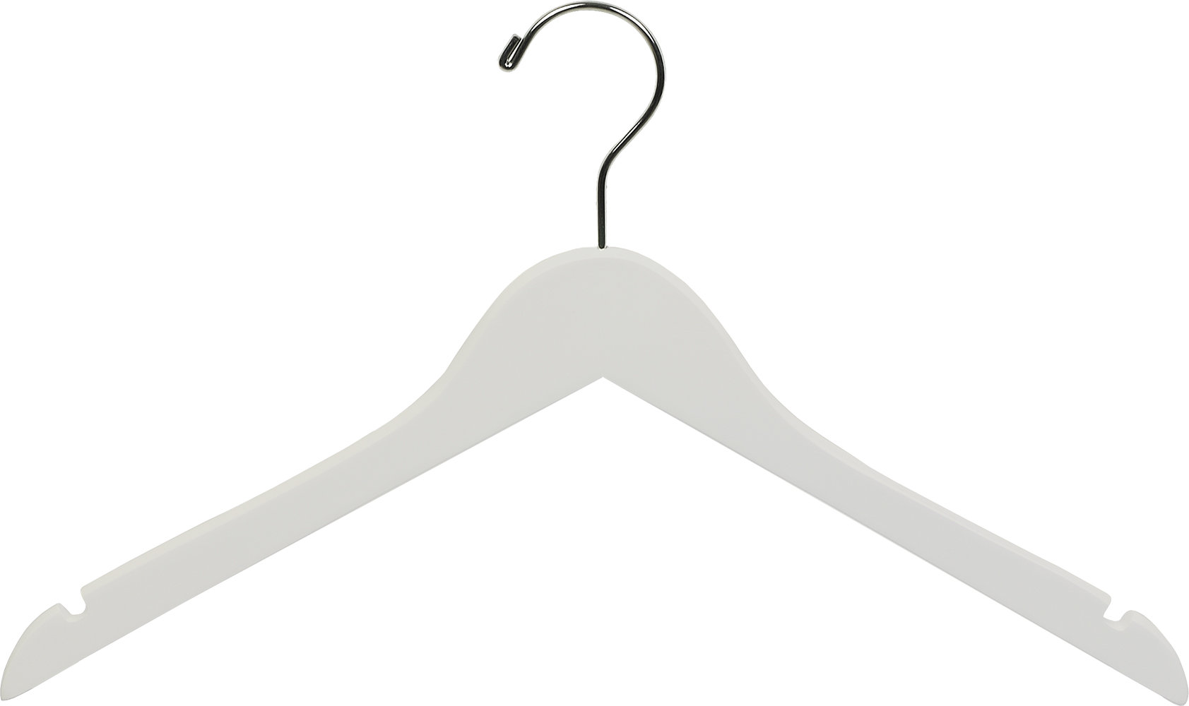 Rebrilliant Rubber Coated Wood Top Hanger for Dress/Shirt/Sweater ...