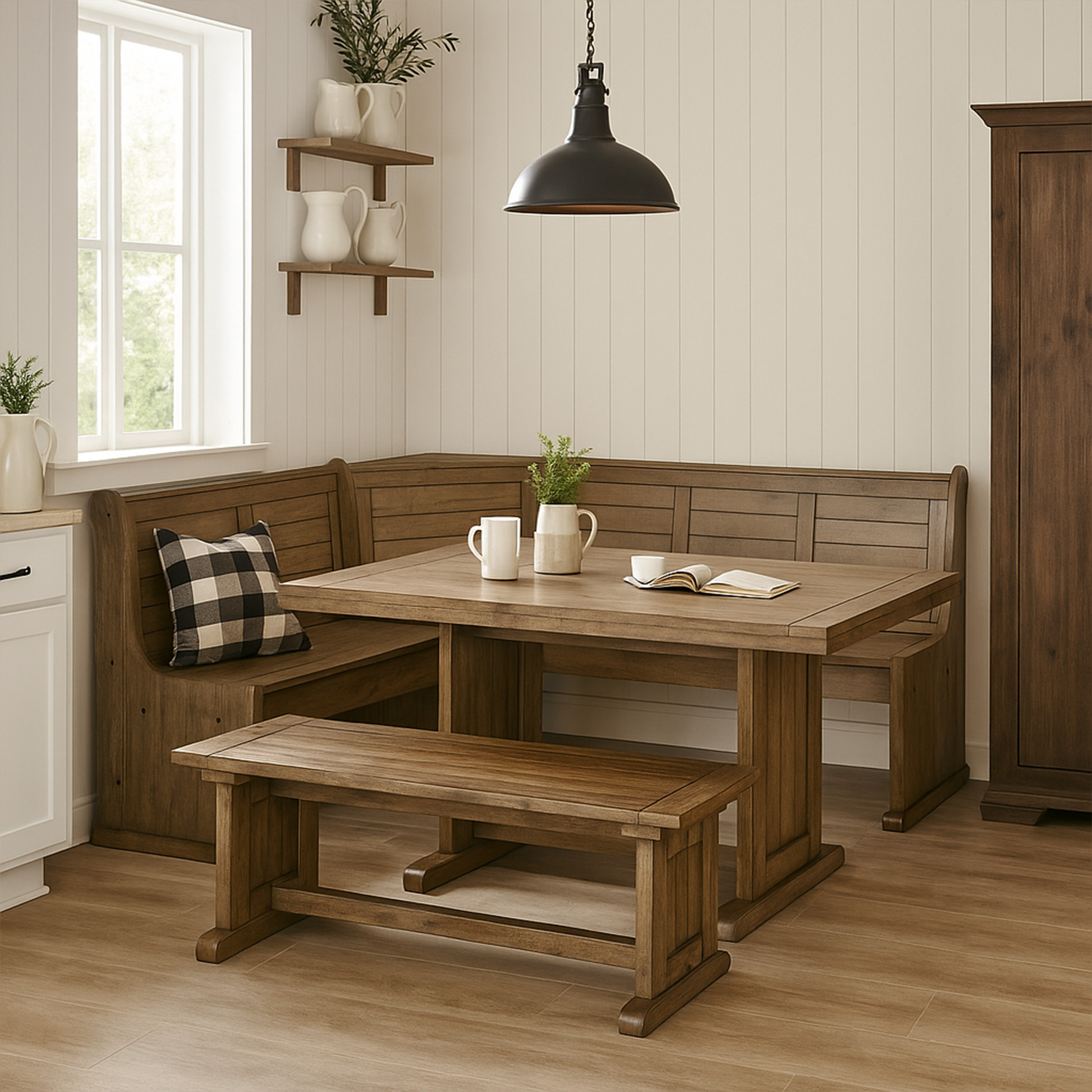 dining room corner bench