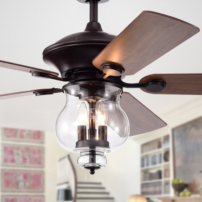 Alcott Hill® Osiris 52'' Ceiling Fan with Light Kit | Wayfair