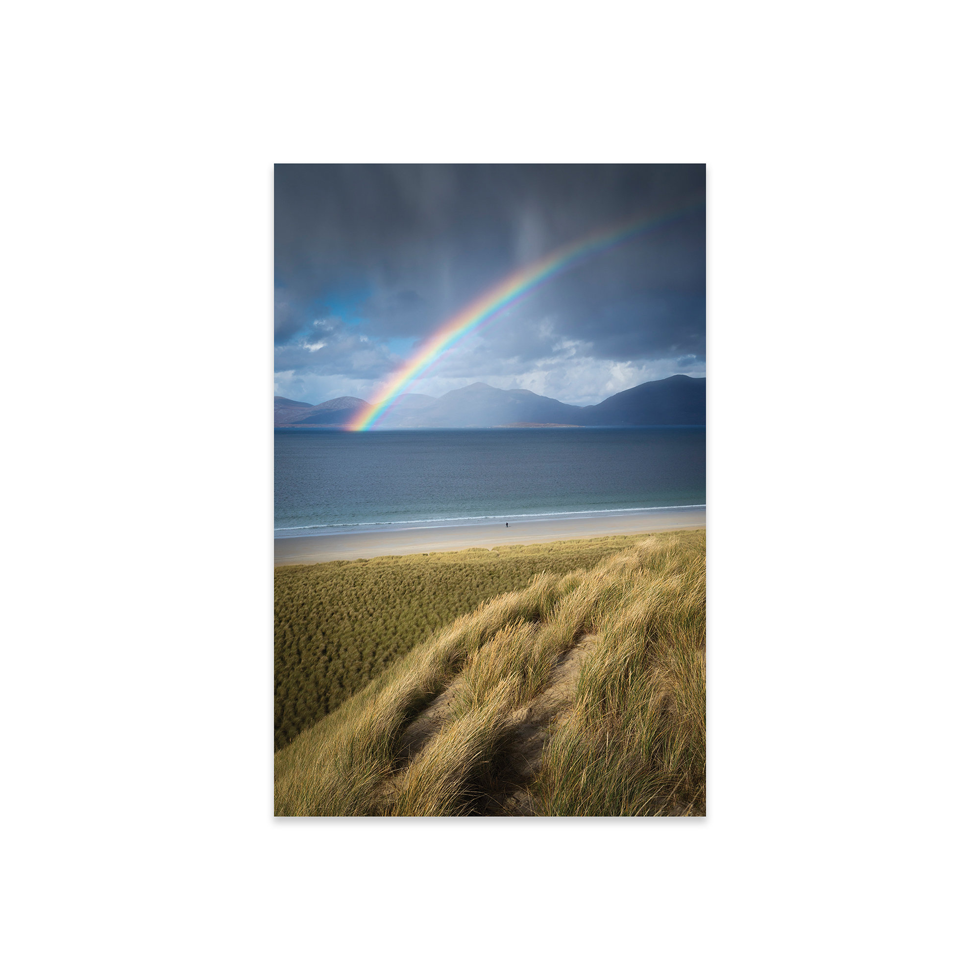 Millwood Pines Antoninette Luskentyre Rainbow II - Unframed Graphic Art ...