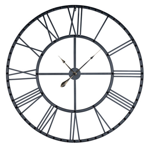 Cooper Classics Metal Skeleton Wall Clock & Reviews | Perigold