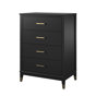 CosmoLiving by Cosmopolitan 75cm W 4 - Drawer Chest of Drawers ...