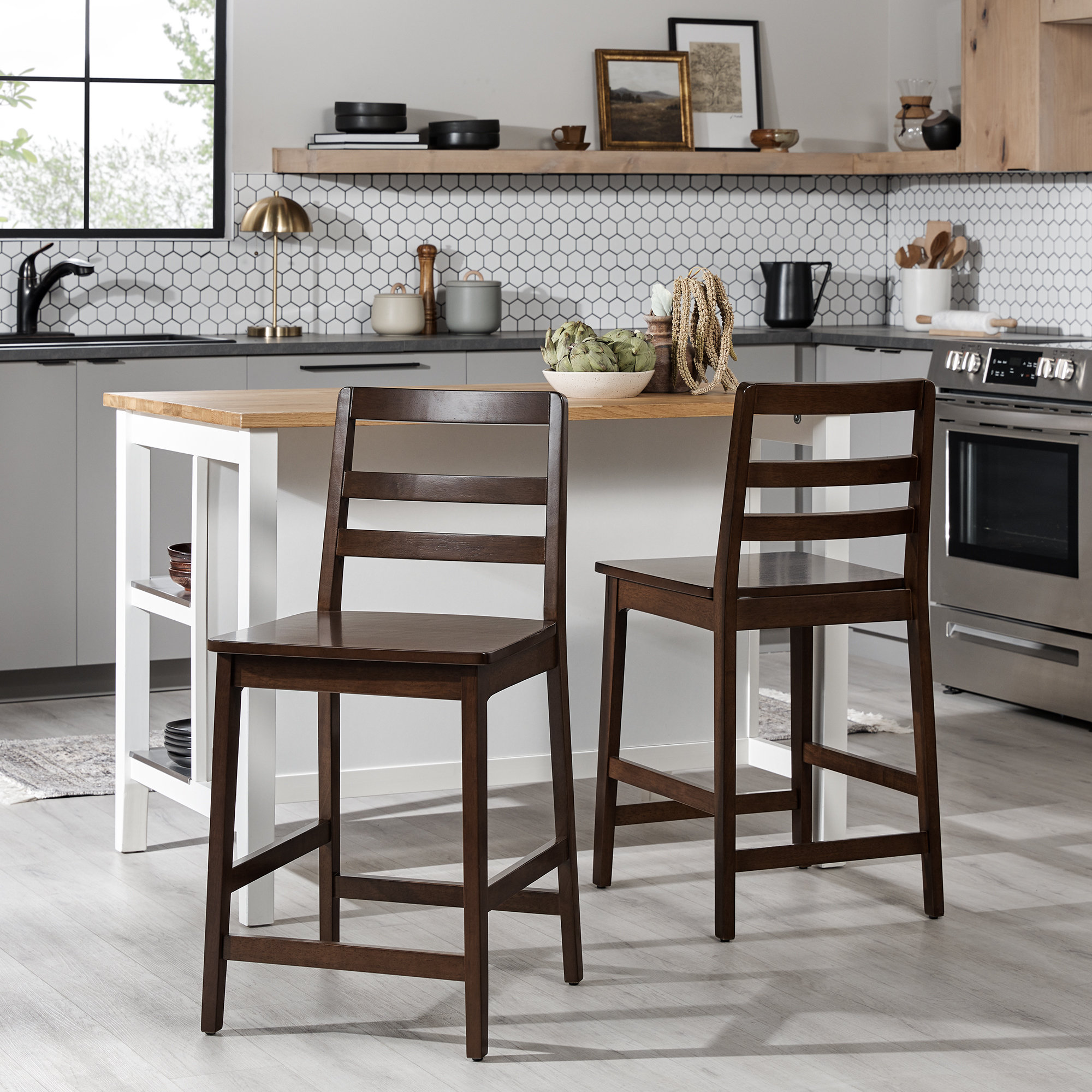 Lark Manor™ Amaria 23.63" Counter Stool | Wayfair