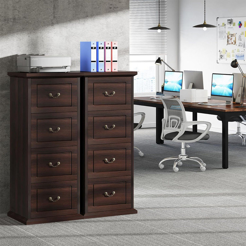 Lark Manor™ 4-Drawer File Cabinet Filing Cabinet, Mid-Century Modern ...