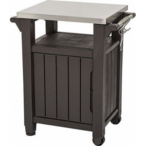 Keter Unity BBQ Side Table Brown | Wayfair.co.uk